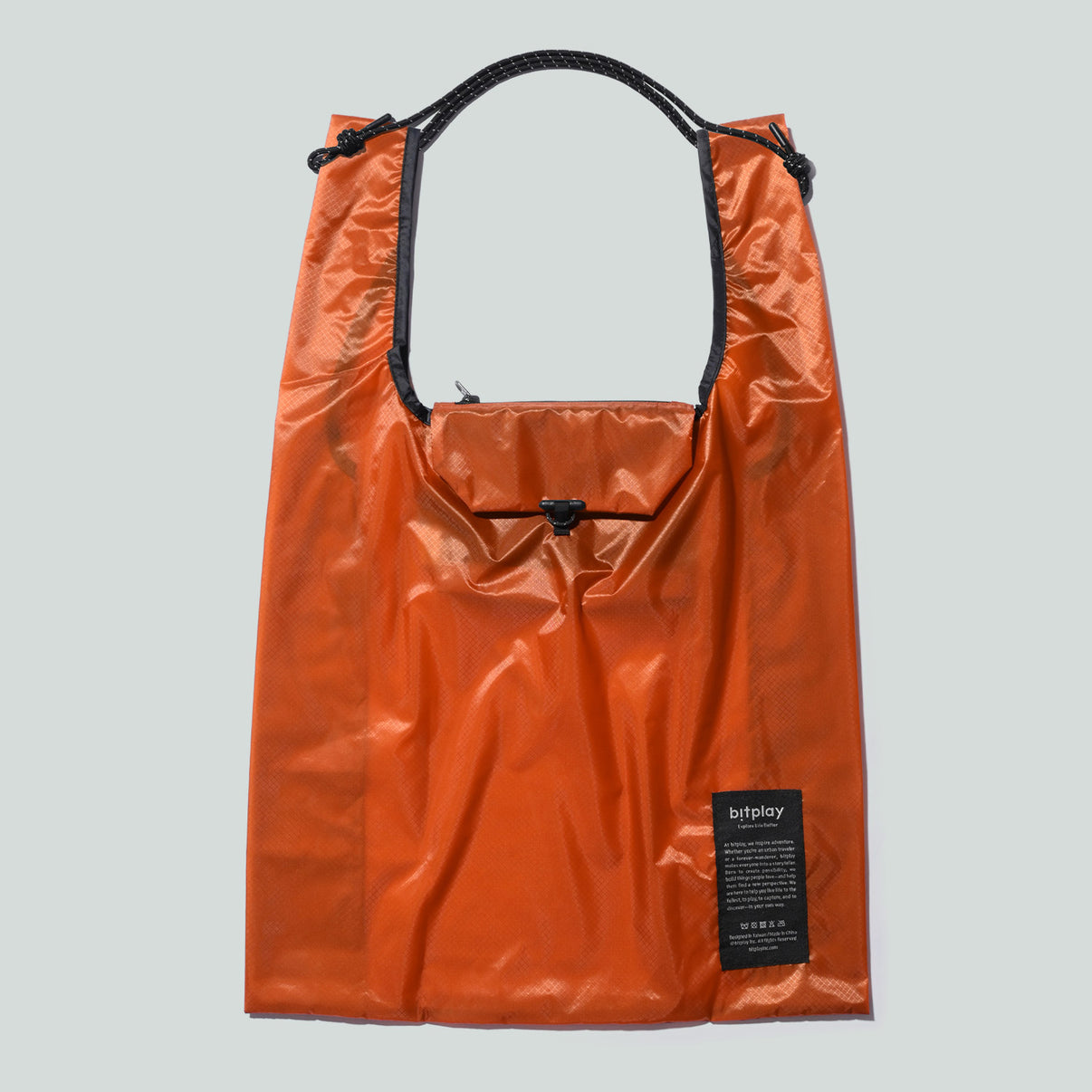 【30Select選物】超輕耐重2Way口袋包（橙橘）