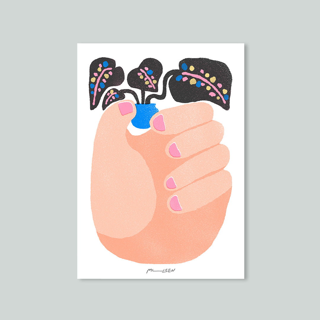 【30Select選物】musen「掌握」插畫明信片