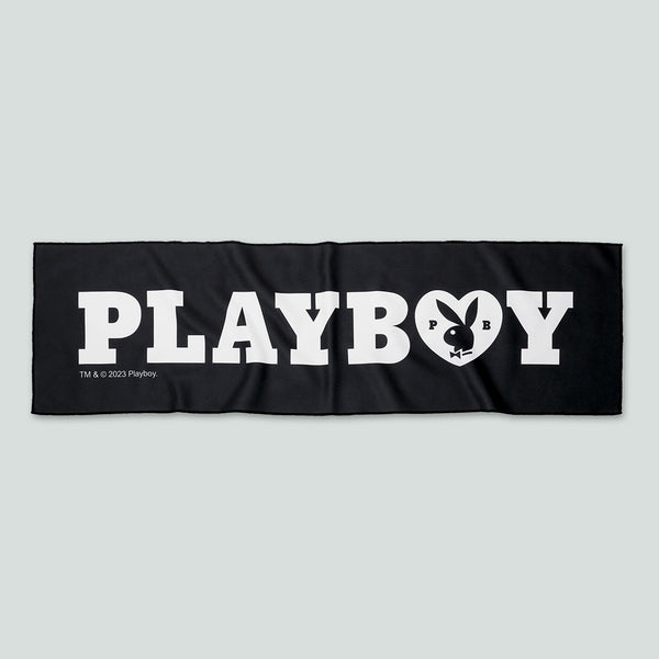 【30Select選物】Playboy經典字樣運動毛巾