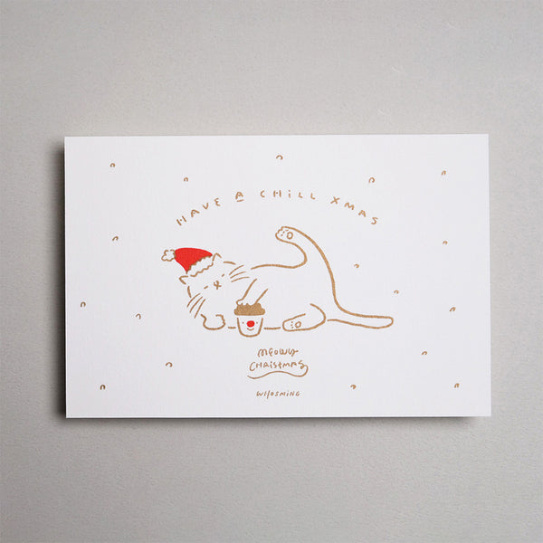 WHOSMiNG「HAVE A CHILL XMAS」聖誕賀卡 - 30Select選物