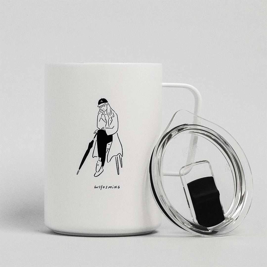 【30Select選物】美國 MiiR 雙層真空 16oz保溫杯（WHOSMiNG聯名款）